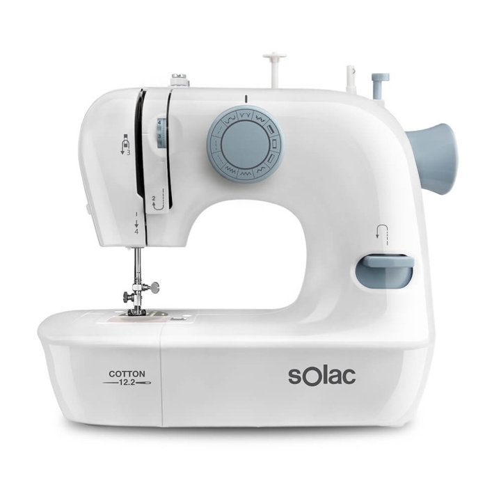 Osta SOLAC Sewing Machine Cotton 12.2 White | Teknikproffset.fi